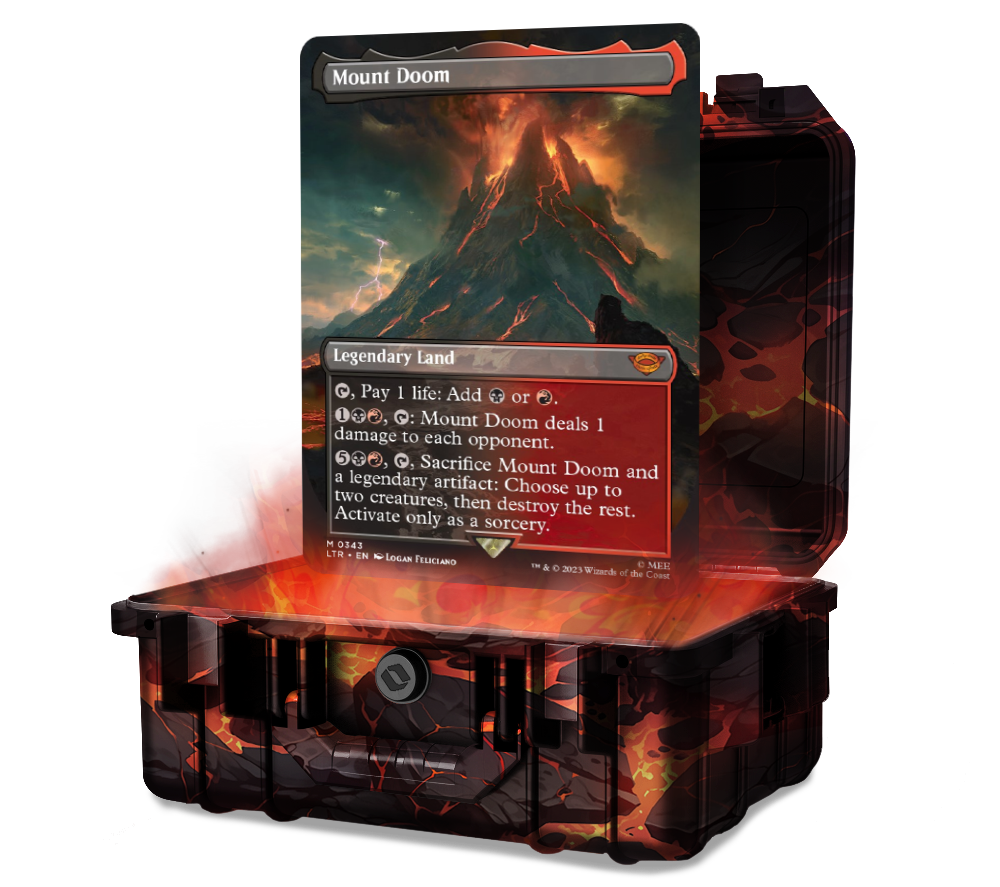 The Lands of Mordor - MTG Box